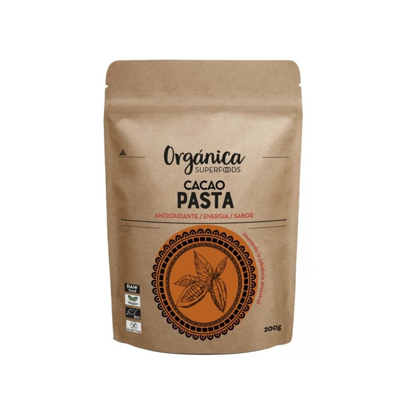 €22.5 - Biologische Cacaopasta - 200 gram